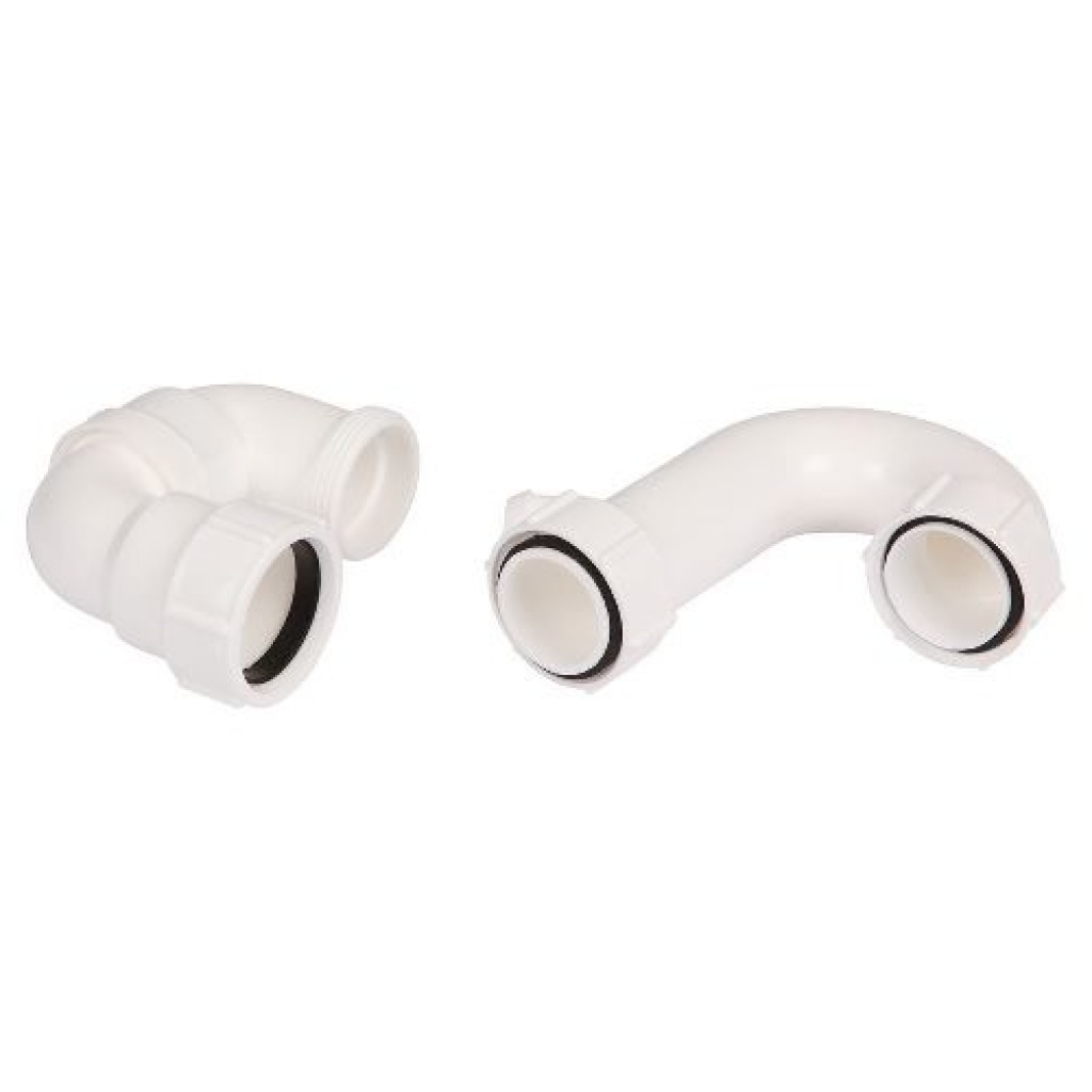 Bath Connector Flexible with Pop Down Waste 40mm - Bathrooms On A Budget