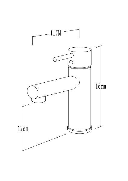 Rund Basin Mixer Chrome
