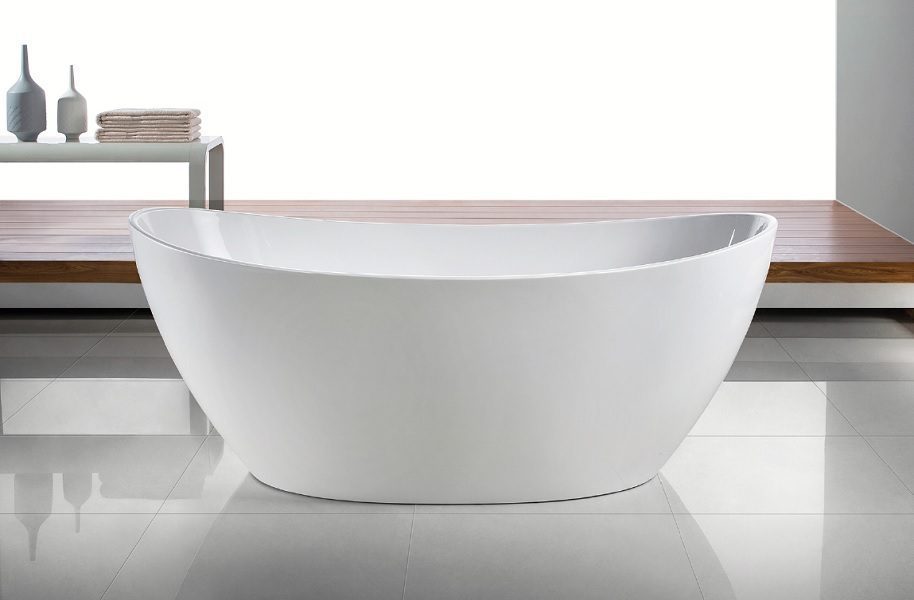 Gubbio 1700mm Double High Back Freestanding Bath | Bathrooms on a Budget