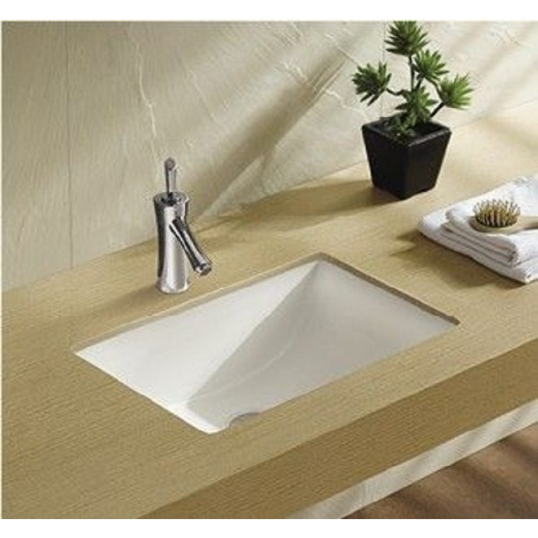 Semi Insert Basin Gloss White | Bathrooms on a Budget