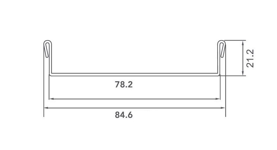 Modular Tile Insert Floor Waste Grate 1200 - 50mm Outlet
