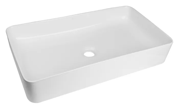 Slim Rectangular Above Counter Basin | Bathrooms on a Budget