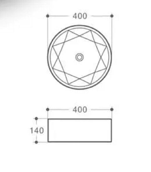 Starz Round Peerless Rose Gold / Black Basin | Bathrooms on a Budget