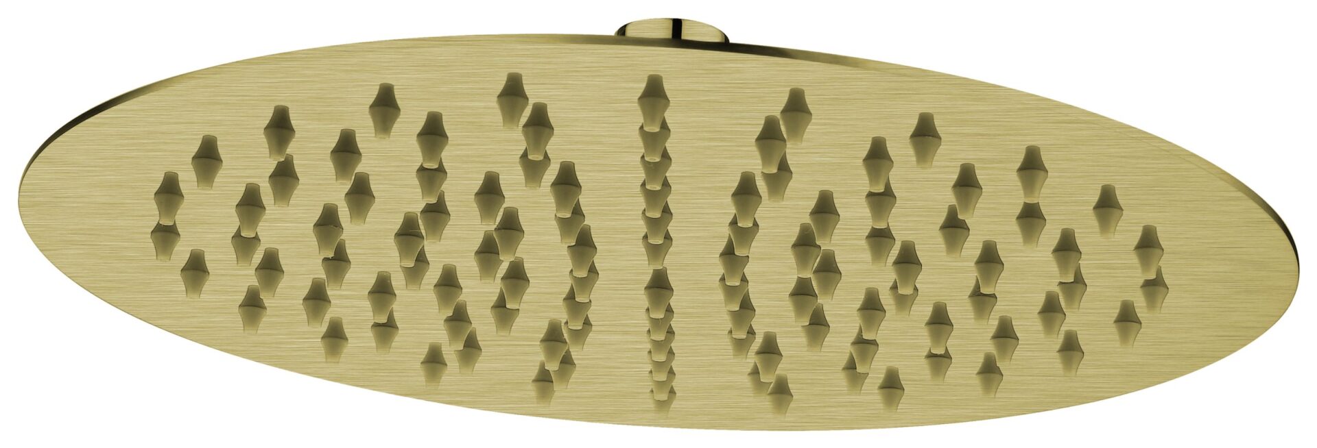 Rund Shower Head 250mm Brushed Gold