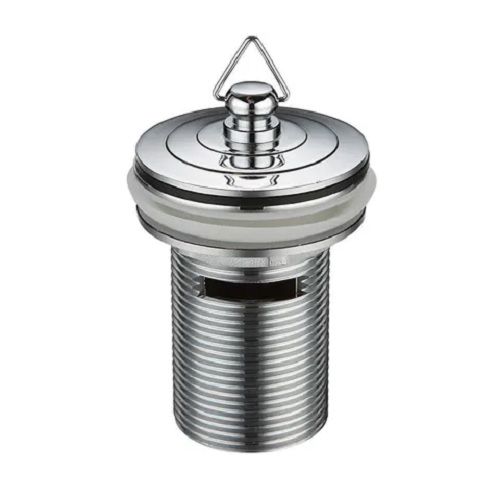 Basin Plug and Waste 32mm Chrome | Bathrooms on a Budget