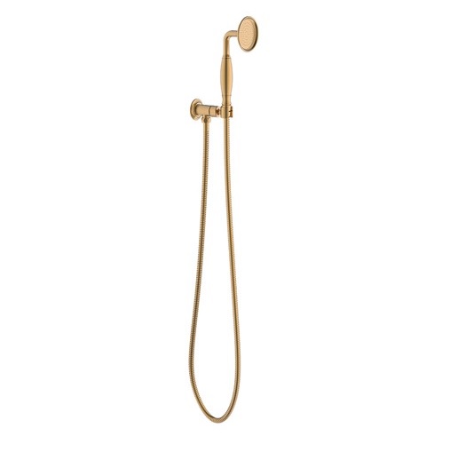 ADP Eternal Hand Shower On Hook Brushed Brass - Bathrooms On A Budget