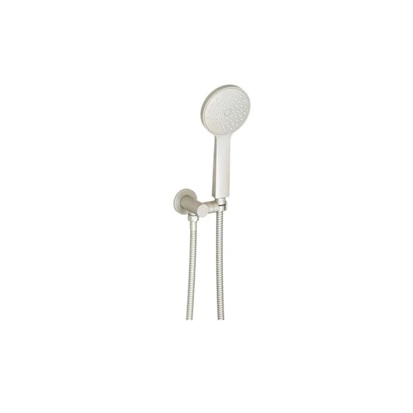 ADP Soul Classic Hand Shower On Hook Brushed Nickel - Bathrooms On A Budget