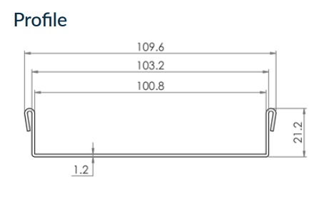 Modular Tile Insert Floor Waste Grate 900 - 50mm Outlet