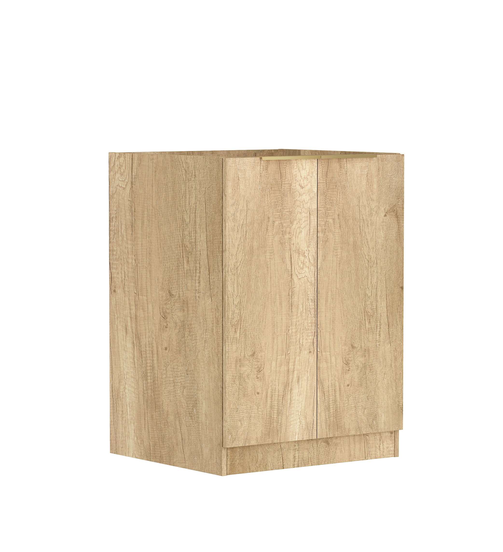 Byron Natural Oak 630mm Base Laundry Cabinet | Bathrooms on a Budget