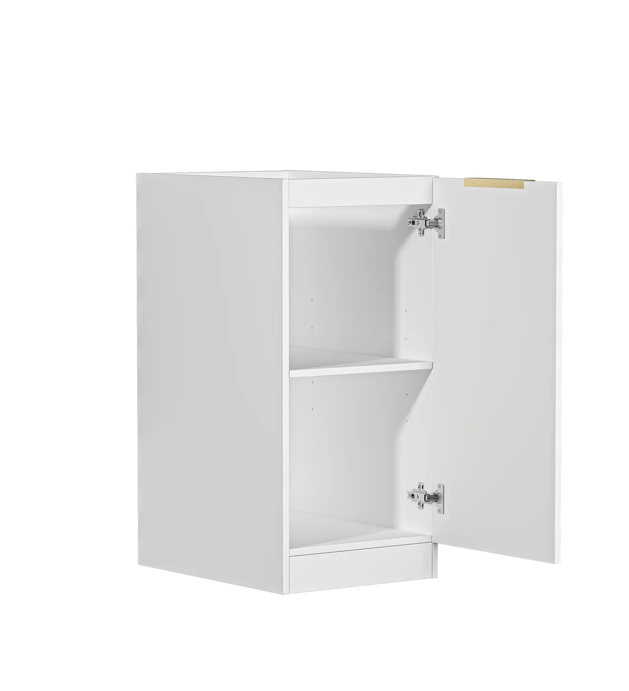 Noosa Fluted White 415mm Base Laundry Cabinet | Bathrooms on a Budget