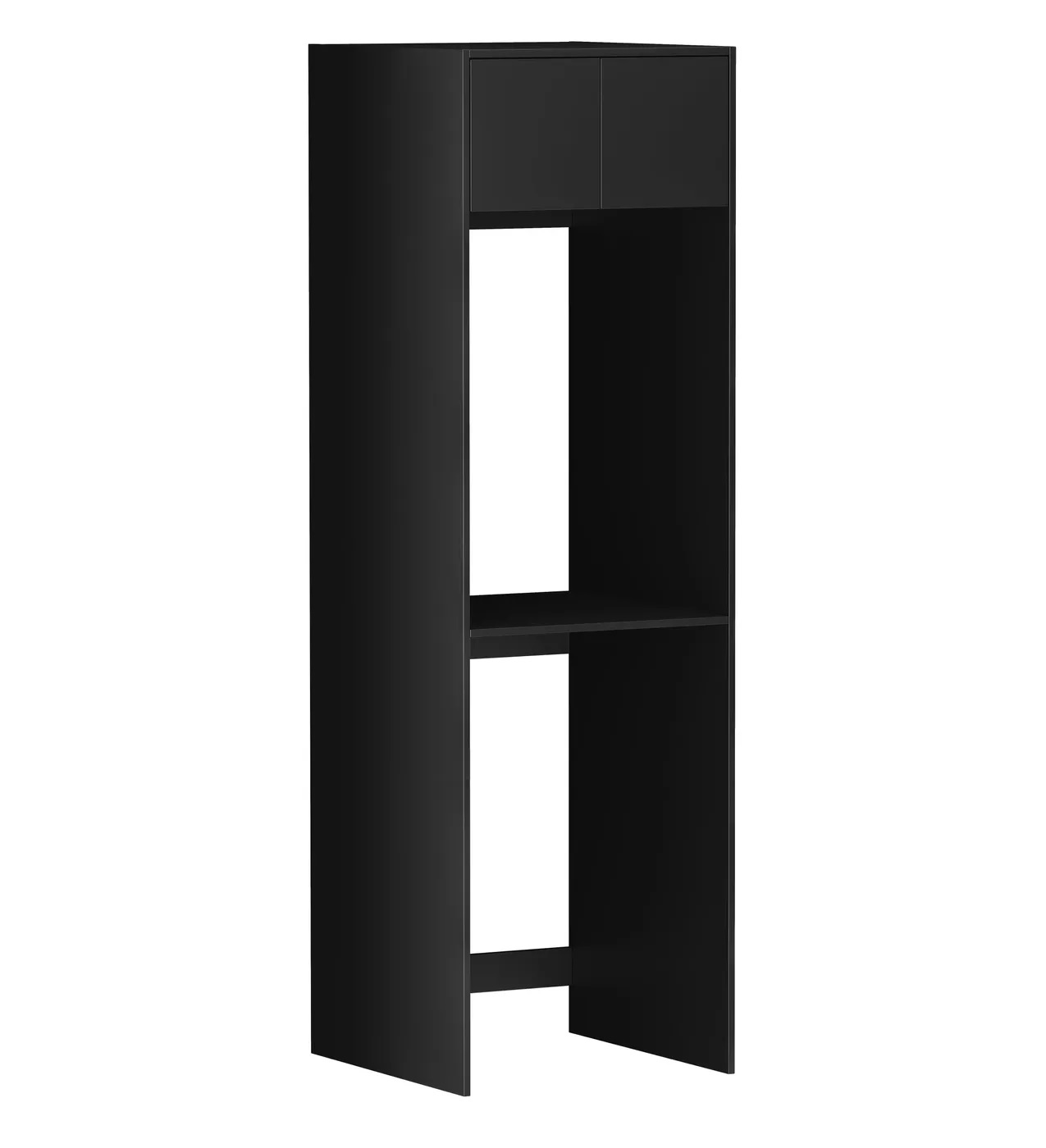 Hampshire Matte Black 2100mm Tall Washing Machine Cabinet | Bathrooms ...