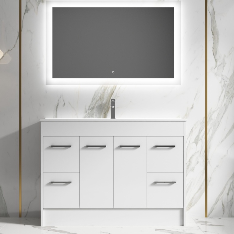 Handle Pull Vanity 1500mm Single Double Bowls