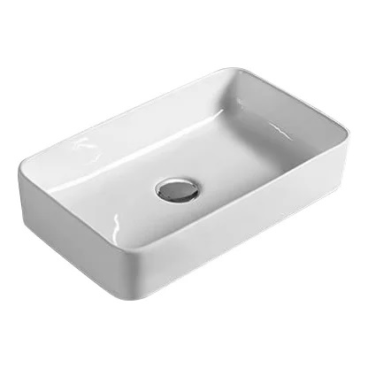 Ultra Slim Rectangular Above Counter Basin | Bathrooms on a Budget