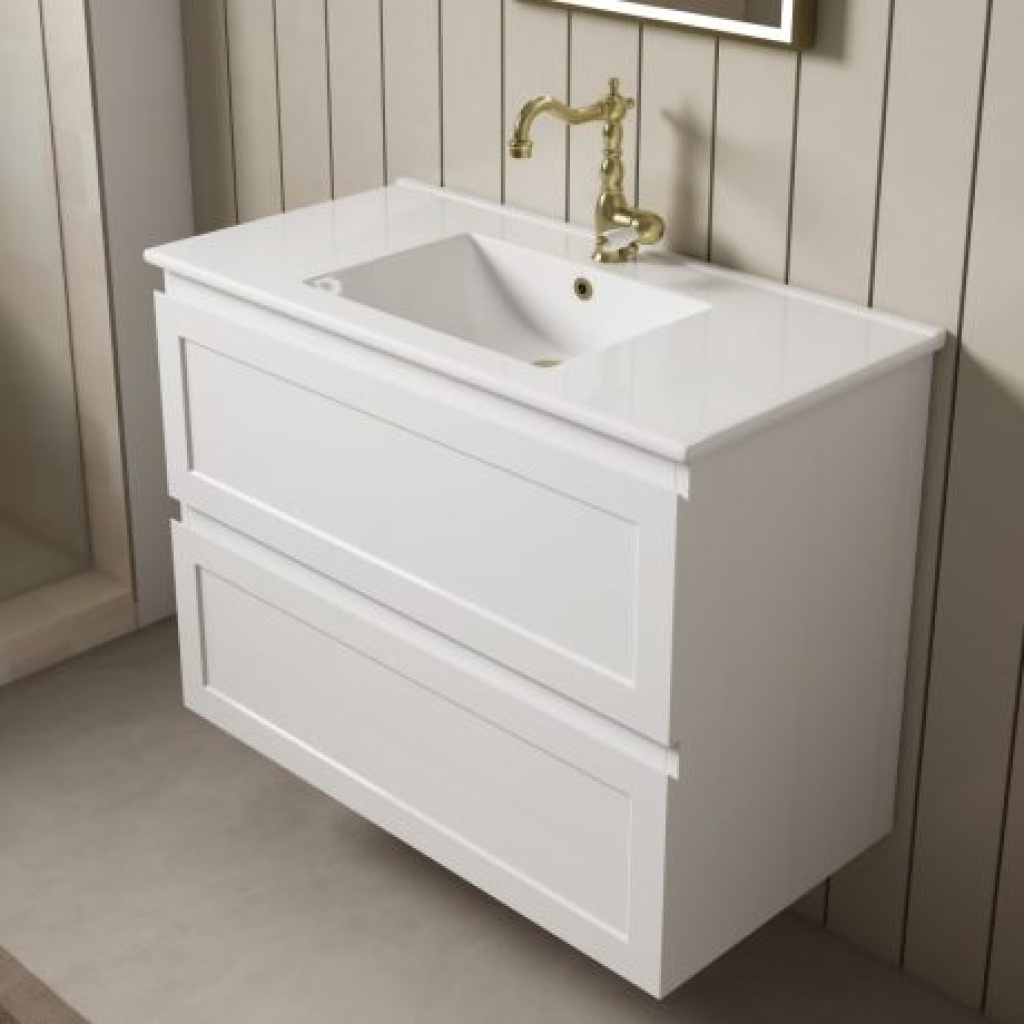 Marland Shaker Vanity 900mm | Bathrooms on a Budget