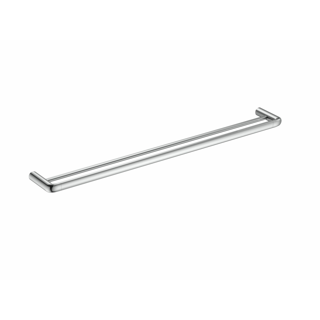 Berlin Double Towel Rail 800mm Chrome