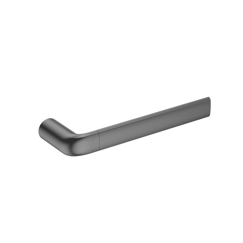 Berlin Single Towel Bar Brushed Gun Metal