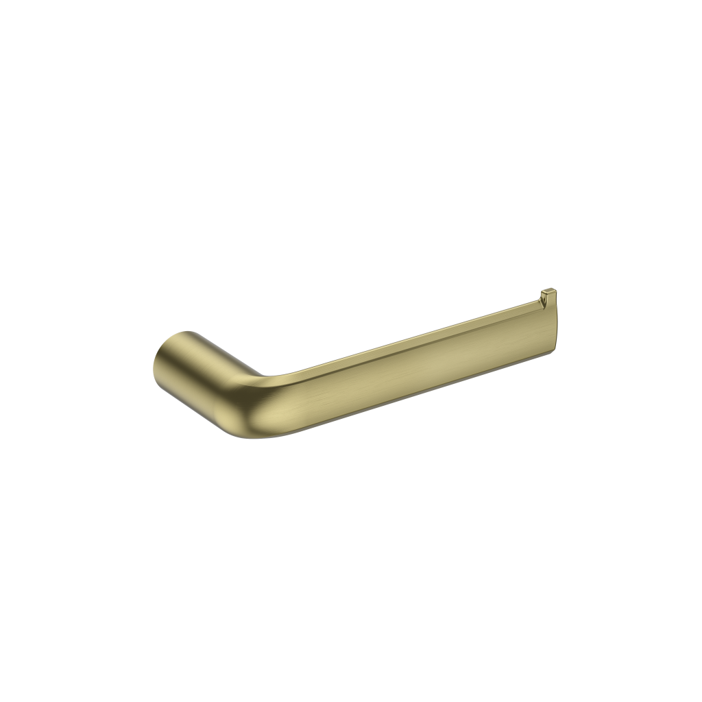 Berlin Toilet Roll Holder Brushed Gold | Bathrooms on a Budget