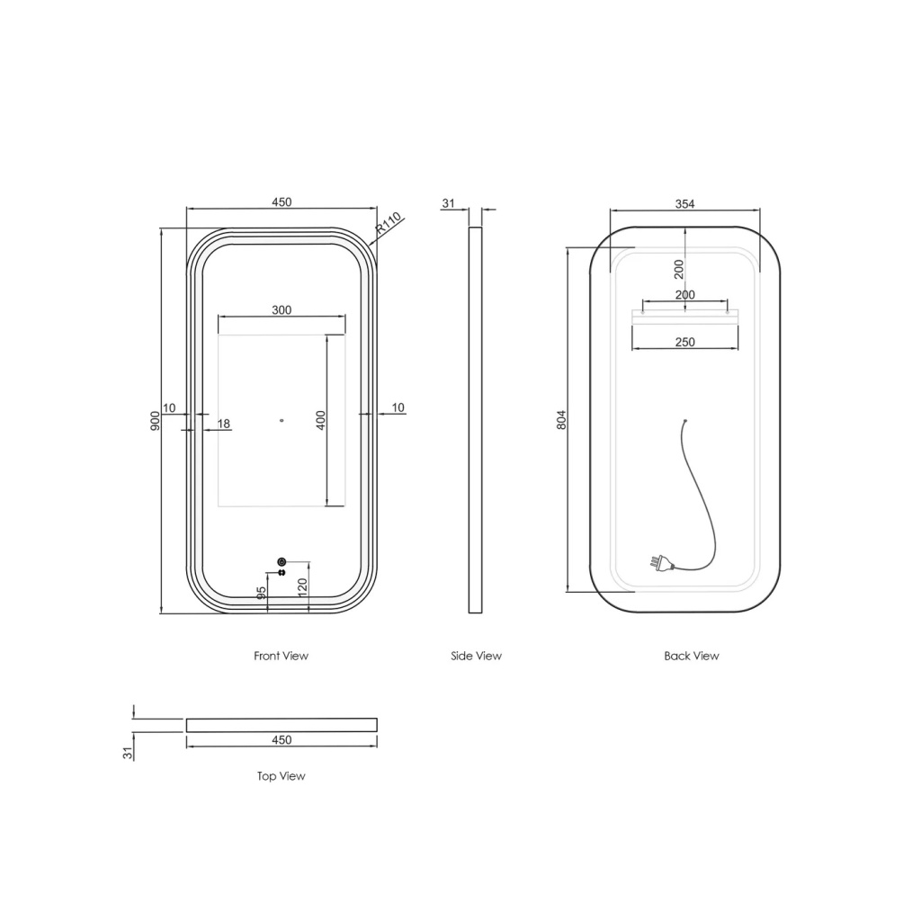 LED Mirrors | Bathrooms on a Budget
