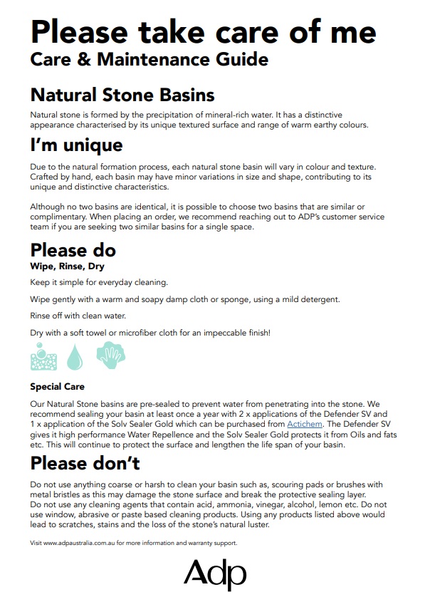 Ario Natural Stone Above Counter Basin Travertine | Bathrooms on a Budget